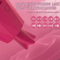 China Wholesale Rechargeable Tongue Vibrator Egg with G Spot Stimulation for Women for sale