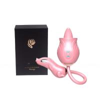 China 9th Generation Tongue Licking Electric Shock Vibrator with 10 Modes Silicone ABS 265g Adult Sex Toy for Women for sale