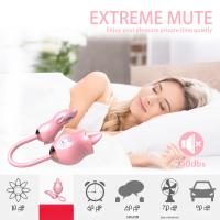 China 9th Generation Tongue Licking Electric Shock Vibrator with 10 Modes Silicone ABS 265g Adult Sex Toy for Women for sale