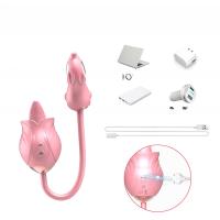 China 9th Generation Tongue Licking Electric Shock Vibrator with 10 Modes Silicone ABS 265g Adult Sex Toy for Women for sale