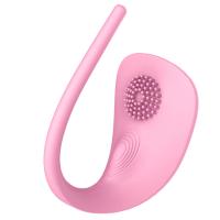 China Silicone Butterfly Vibrator Wearable G Spot Massager App Remote Control 7 Frequency Modes 49.5g for sale