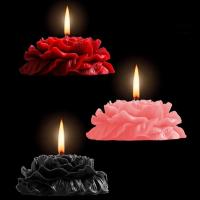 China Soy Wax Low Temperature Flirting Candle Peony Shape 150g for BDSM Adult Couple Game for sale
