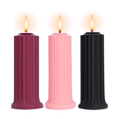 China BDSM Safe Low Heat Paraffin Wax Sex Candle 55°C Drops Wax Candle Role Play Candle Adult Toy for Couples for sale