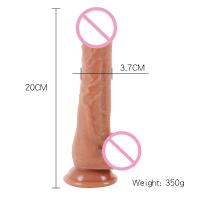 China Silicone Telescopic Dildo with Remote Control 9 Speeds 200mm Length for Women for sale