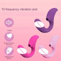 China Medical Silicone Rechargeable Vibrator 10 Frequency Speed Waterproof Sex Toy for Women 135x48x150mm for sale