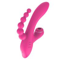 China Rechargeable G Spot Clitoral Sucking Vibrator 10 Modes Silicone Clit Stimulator Sex Toy for Women IPX7 Waterproof for sale