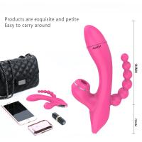 China Rechargeable G Spot Clitoral Sucking Vibrator 10 Modes Silicone Clit Stimulator Sex Toy for Women IPX7 Waterproof for sale