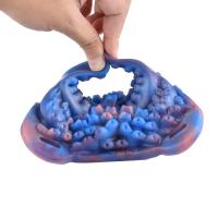 China Silicone Fantasy Foreplay Massager Grinder for Men Women Soft Masturbator Sex Toy for sale