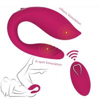 China Women Wearable Panty Vibrator Wireless Remote Control Clitoral Vibrator Silicone 10 Modes USB Rechargeable for sale