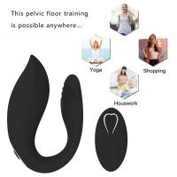 China Women Wearable Panty Vibrator Wireless Remote Control Clitoral Vibrator Silicone 10 Modes USB Rechargeable for sale