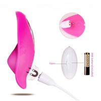China Rechargeable Silicone Panty Vibrator IPX7 Waterproof Wearable Adult Sex Toy for Women 40dB Quiet for sale