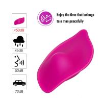 China Rechargeable Silicone Panty Vibrator IPX7 Waterproof Wearable Adult Sex Toy for Women 40dB Quiet for sale