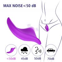 China Wearable Clitoral Vibrator Egg 2 in 1 APP Long Distance Remote Control Silicone Sex Toy 12 Modes for sale