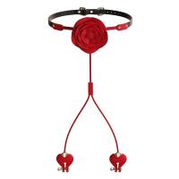 China Rose SM Mouth Plug Ball Nipple Clamp Vibrator Love Egg Masturbator Adult Sex Toy for Couples 7 Speed for sale