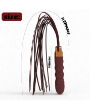 China 2 in 1 PU Silicone Spanking Paddle Whip with 10 Vibration Modes Rechargeable Adult Sex Toy for sale