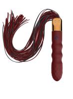 China 2 in 1 PU Silicone Spanking Paddle Whip with 10 Vibration Modes Rechargeable Adult Sex Toy for sale