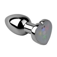 China APP Remote Control Bluetooth Butt Plug Metal Anal Vibrator Prostate Massager 58.7g 96.3g 139.3g for sale