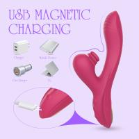 China Silicone ABS Electric Dildo G Spot Vibrator for Women 7 Vibration Modes 22.6 cm Handheld Massager for sale