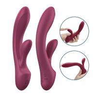 China Liquid Silicone Rabbit Vibrator 12 Speeds G Spot Clitoral Stimulation Bunny Ear Sex Toy USB Rechargeable IPX7 Waterproof for sale
