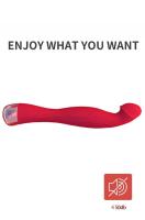 China Torbers Red G Spot Vibrator Silicone AV Stick 10 Frequency Clitoral Massager for Women for sale