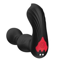 China Remote Control Prostate Massager with Head Swing and Perineal Vibration Anal Plug for Men 10 Speed for sale