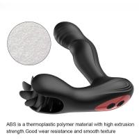 China Remote Control Prostate Massager Vibrator Anal Sex Toy Butt Plug 7 Vibration Modes 156g Silicone for sale