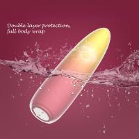 China Mini Bullet Vibrator 10 Vibration Waterproof Silicone Sex Toy for Women for sale