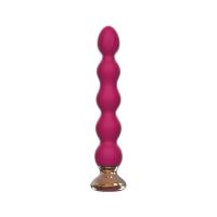 China Waterproof Butt Plug with High Frequency Vibration Pull Beads Anal Sex Toy for Women 10 Speed for sale