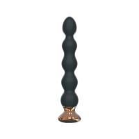China Waterproof Butt Plug with High Frequency Vibration Pull Beads Anal Sex Toy for Women 10 Speed for sale