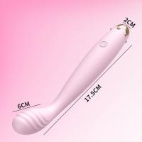 China USB Rechargeable G Spot Vibrator 10 Speeds Silicone Clitoral Massager for Women 18cm for sale