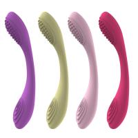 China Torbers Silicone Wireless USB Rechargeable Vibrating Wand Bullet Adult Sex Toy 10 Modes Dual Motor for sale