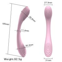 China Torbers Silicone Wireless USB Rechargeable Vibrating Wand Bullet Adult Sex Toy 10 Modes Dual Motor for sale
