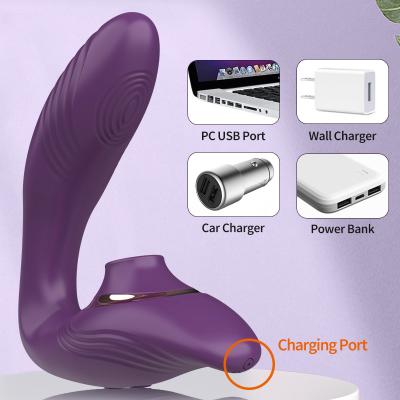 China Clitoris Sucker Vacuum Stimulator G-spot Vibrator 10 Speeds Waterproof Silicone Sex Toy for Women for sale