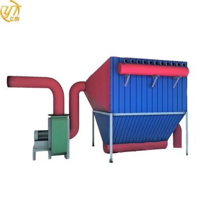China Carbon Steel Pulse Bag Filter Dust Collector 99.9% Efficiency 24-120 Bags for sale