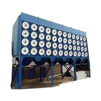 China Industrial Baghouse Pulse Jet Air Filter 12500-23500m3/h Air Volume 0.3 Micron Filtration for sale