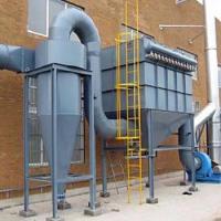 China Industrial Bag Dust Collector 800 kg for Cement Silo Top 99.9% Efficiency 18-90 m² Filter Area for sale