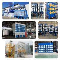 China Waste Gas Treatment Purification Machine 0.3 Micron Automatic Clean Filters Carbon Steel for sale