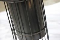 China Silicone Coated Carbon Steel Filter Bag Cage for Baghouse 280C High Temperature Dust Collector for sale