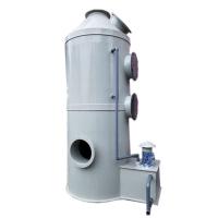 China PP HCL Fumes Scrubber 4000mm Height for Exhaust Gas Treatment Absorption System for sale