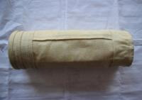 China FMS High Temperature Cement Air Filter Bag 2mm Thickness 800gsm for Boiler Baghouse for sale