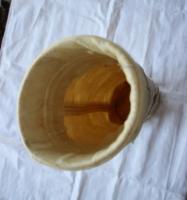 China FMS High Temperature Cement Air Filter Bag 2mm Thickness 800gsm for Boiler Baghouse for sale