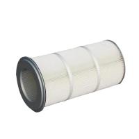 China 215mm ID Polyester Fiber Industrial Air Dust Collector Filter Cartridge 660mm for sale