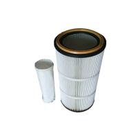 China Industrial Dust Removal Filter Cartridge 324x660mm 99.99% Efficiency Customizable for sale
