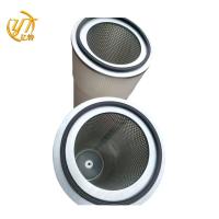 China Industrial Dust Removal Filter Cartridge 324x660mm 99.99% Efficiency Customizable for sale
