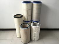 China Industrial Dust Removal Filter Cartridge 324x660mm 99.99% Efficiency Customizable for sale