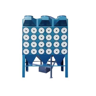 China Cartridge Dust Collector 8-64 Cartridges 3300-60000 m3/h for Industrial Dust Treatment for sale