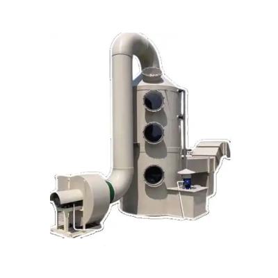 China Industrial Wet Scrubber Absorption Column 2.2KW 800kg CO2 Gas Cleaner for Exhaust Treatment for sale