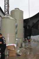 China Industrial Wet Scrubber Absorption Column 2.2KW 800kg CO2 Gas Cleaner for Exhaust Treatment for sale