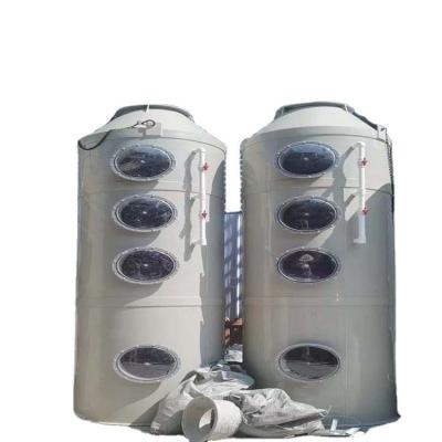 China Baffle Spray Scrubber Air Pollution Control Customizable OEM 1000-50000 m3/h for sale