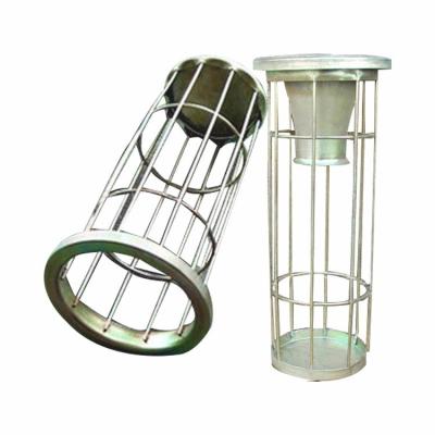 China Industrial Filter Bag Cage with Venturi for Dust Collector φ132x2450mm Customizable for sale